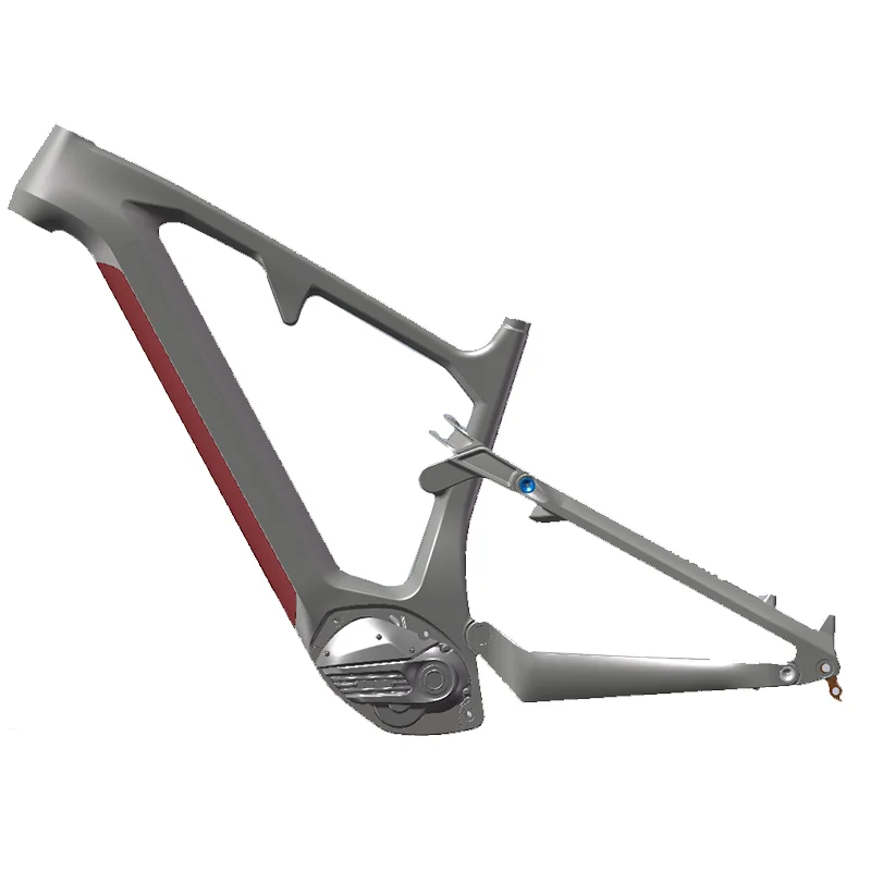 Factory Direct Supply Hot Sale Full Suspension Electric E Bike Carbon ...