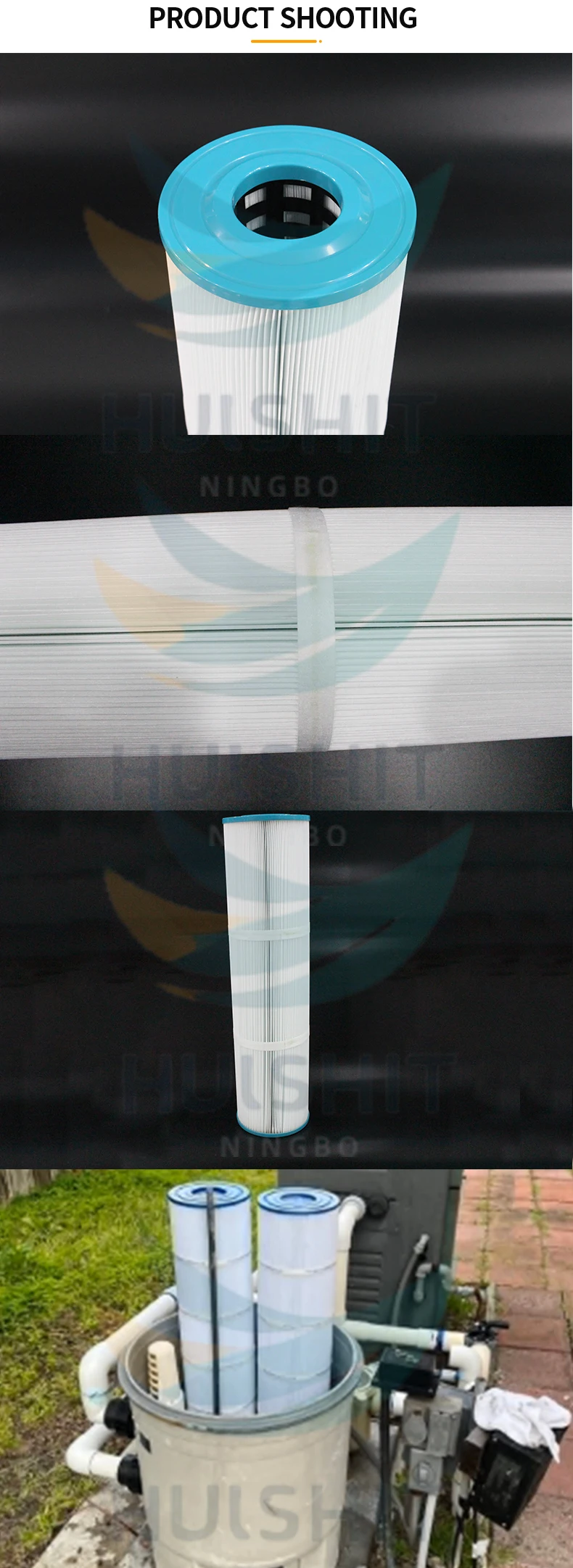 Pool Cartridge Filter Paper Core Folding Paper Core Filter Core Density ...