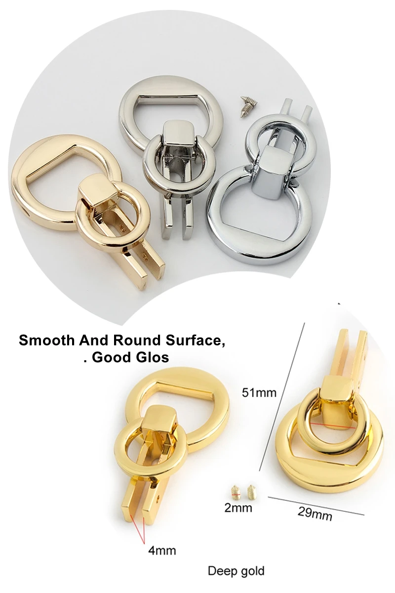 Rivet Strap Buckle Connectors - Durable & Versatile Hardware