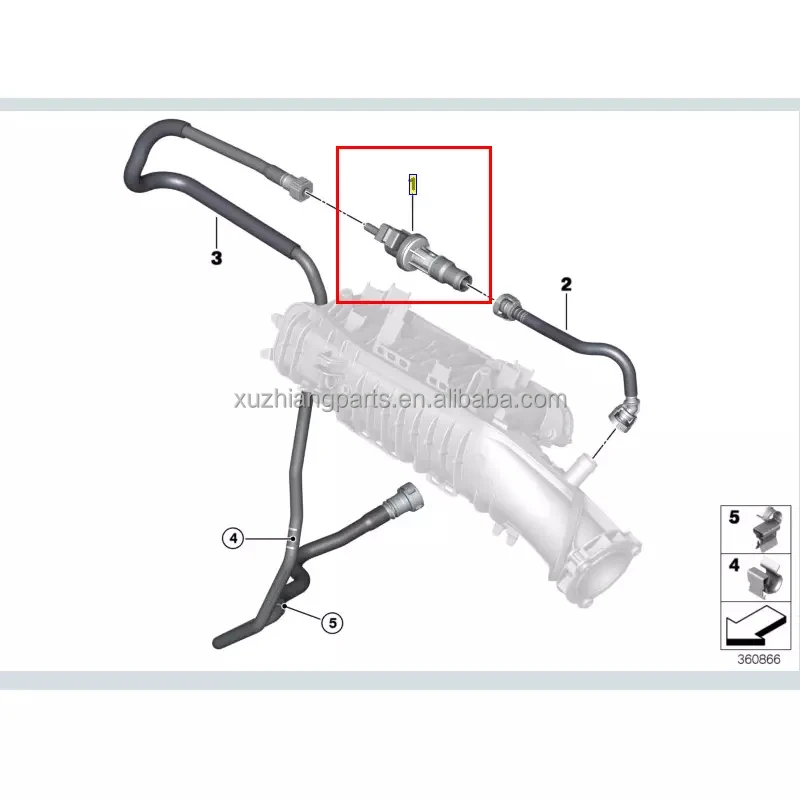 汽车零件油箱呼吸阀a13907621174用于bmw Mini 1 2 X1 X2 F54 F55 F56 #13907621174 ...