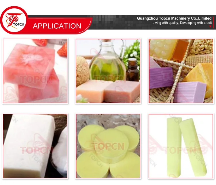 Automatic Big Block Glycerin Transparent Soap Slicing Machine