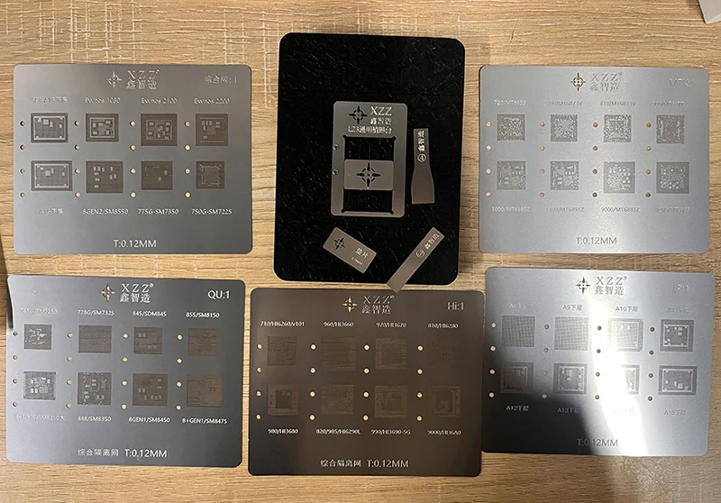 L23 Universal CPU Reballing Stencil Platform New Lower Steel Mesh ...