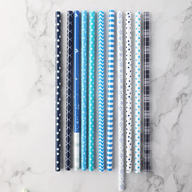 Colorful Custom Portable Popular Unique Printed Straws,Cool Reusable ...