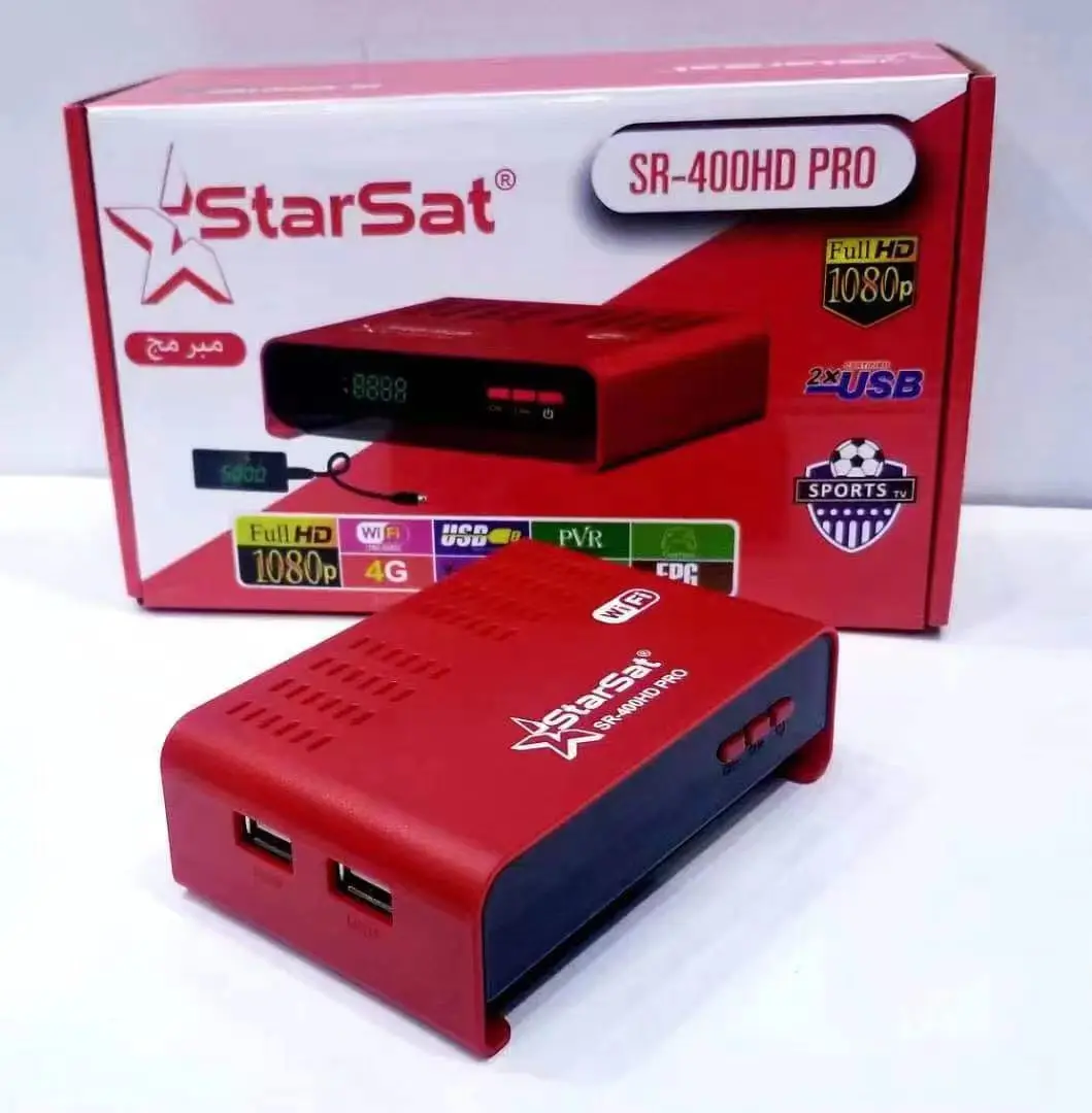 DVB-S2 SR400HD Pro - Premium Satellite Receiver with Hd-out