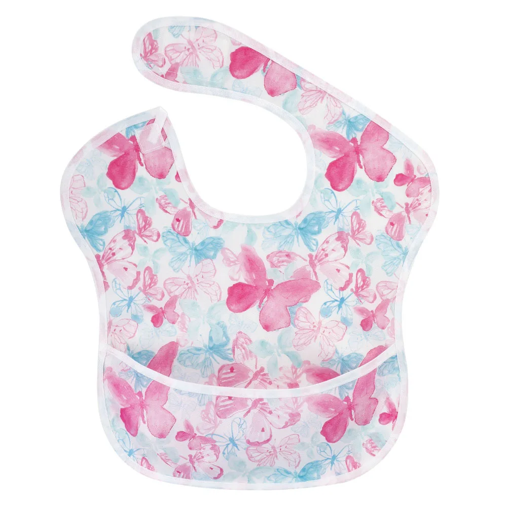 Custom Soft Waterproof Washable Starter Baby Bib For Baby Feeding For ...