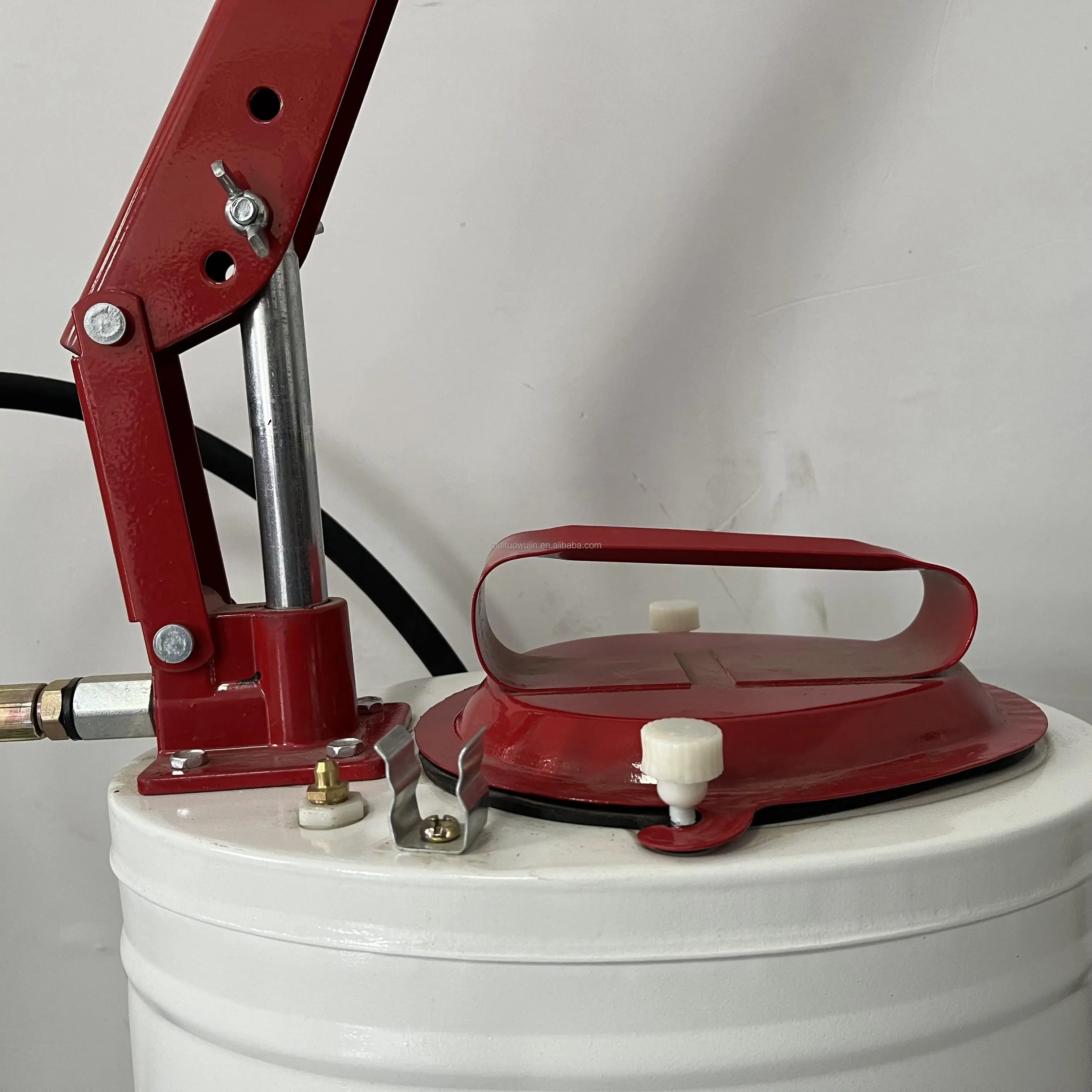 Hand Grease Pump 16l High Pressure Hand Operated Oil Bucket Grease ...