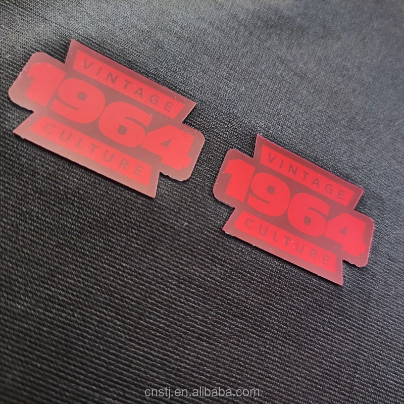 Custom Heat Transfer 3d Logo Pvc Rubber Heat Transfers Silicone For ...