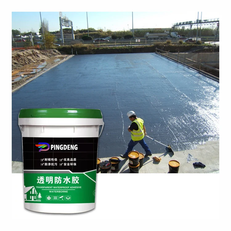 Transparent Liquid Polyurethane Waterproofing Membrane For Open Air ...
