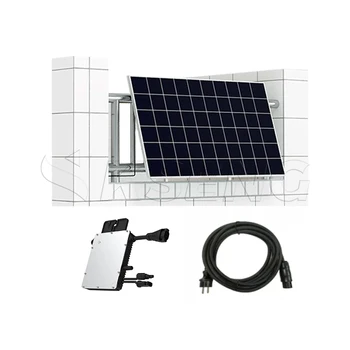 Complete Mini Solar Balcony Kit Micro Inverter Solar System ...