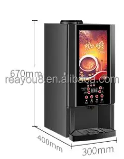 Automatic Instant Coffee Machine Milk Tea Hot Drink Machine Self ...