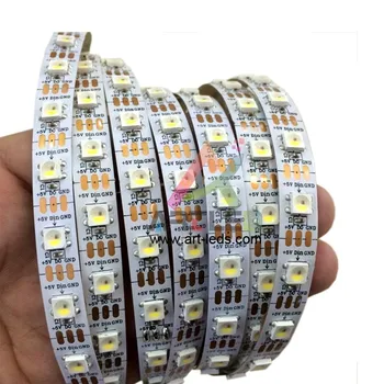 Tira De Ledstrip Rgbw Milight,60 Led/m 5m Negro - Buy Milight Ledstrip ...