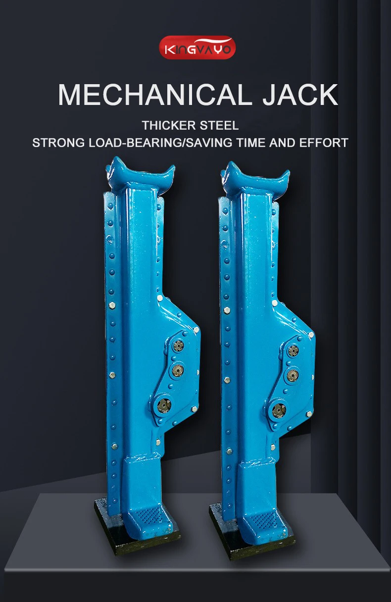 Mechanical Hydraulic Shipping Container Lifting Jack Stand - Buy ...