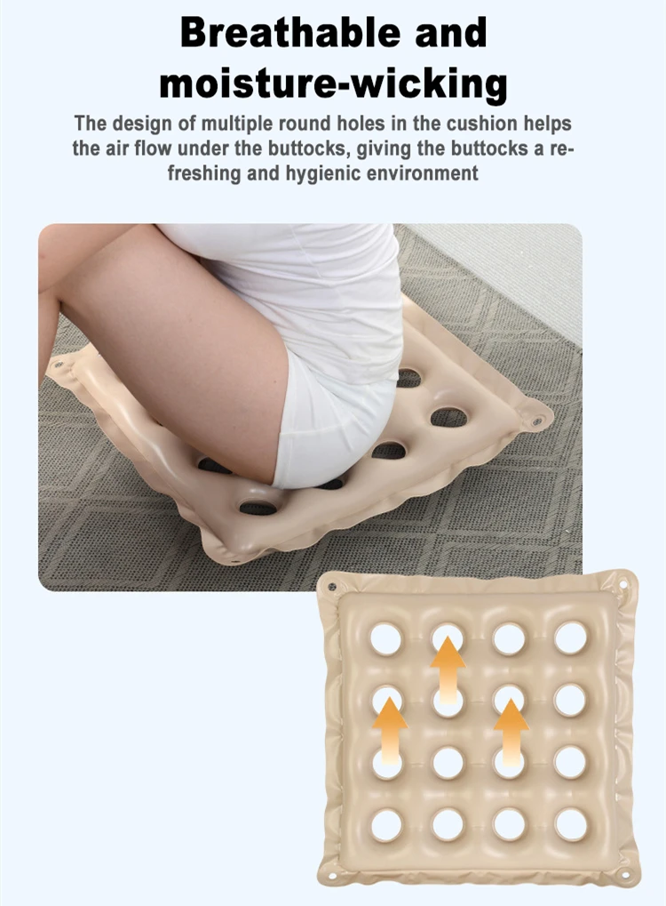 Inflatable Seat Cushion Portable Chair Pad For Medical Wheelchair ...