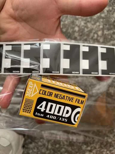 35mm Color Film Rolls Disposable Camera Negative Film 400 Iso 36 Exp ...