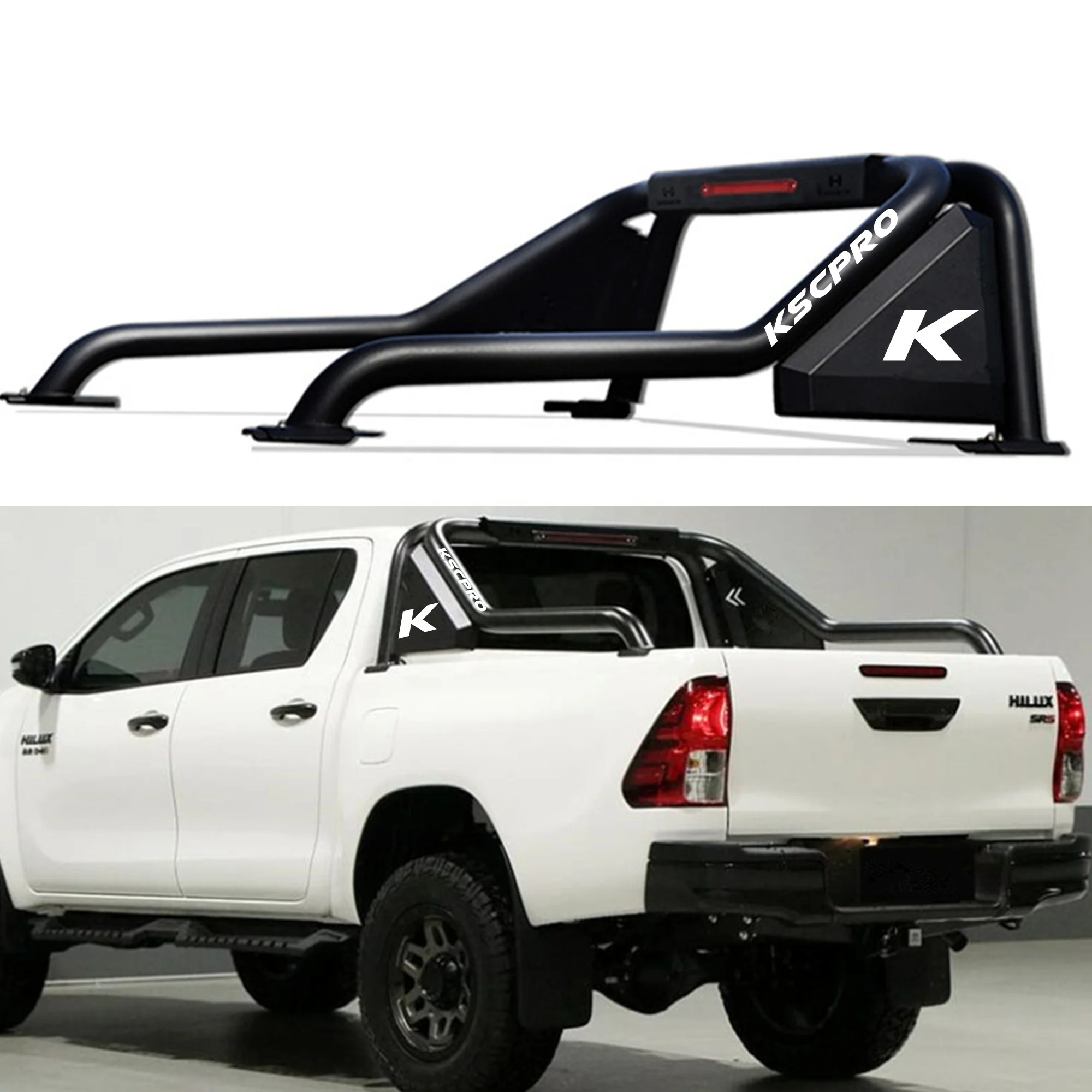 KSCPRO off-Road Roll Bar for Ford Ranger 2023 with LED Light