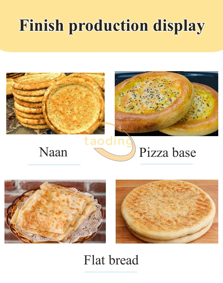 10-40 cm Commercial Naan Making Machine Flat Bread Roti Chapati Making ...