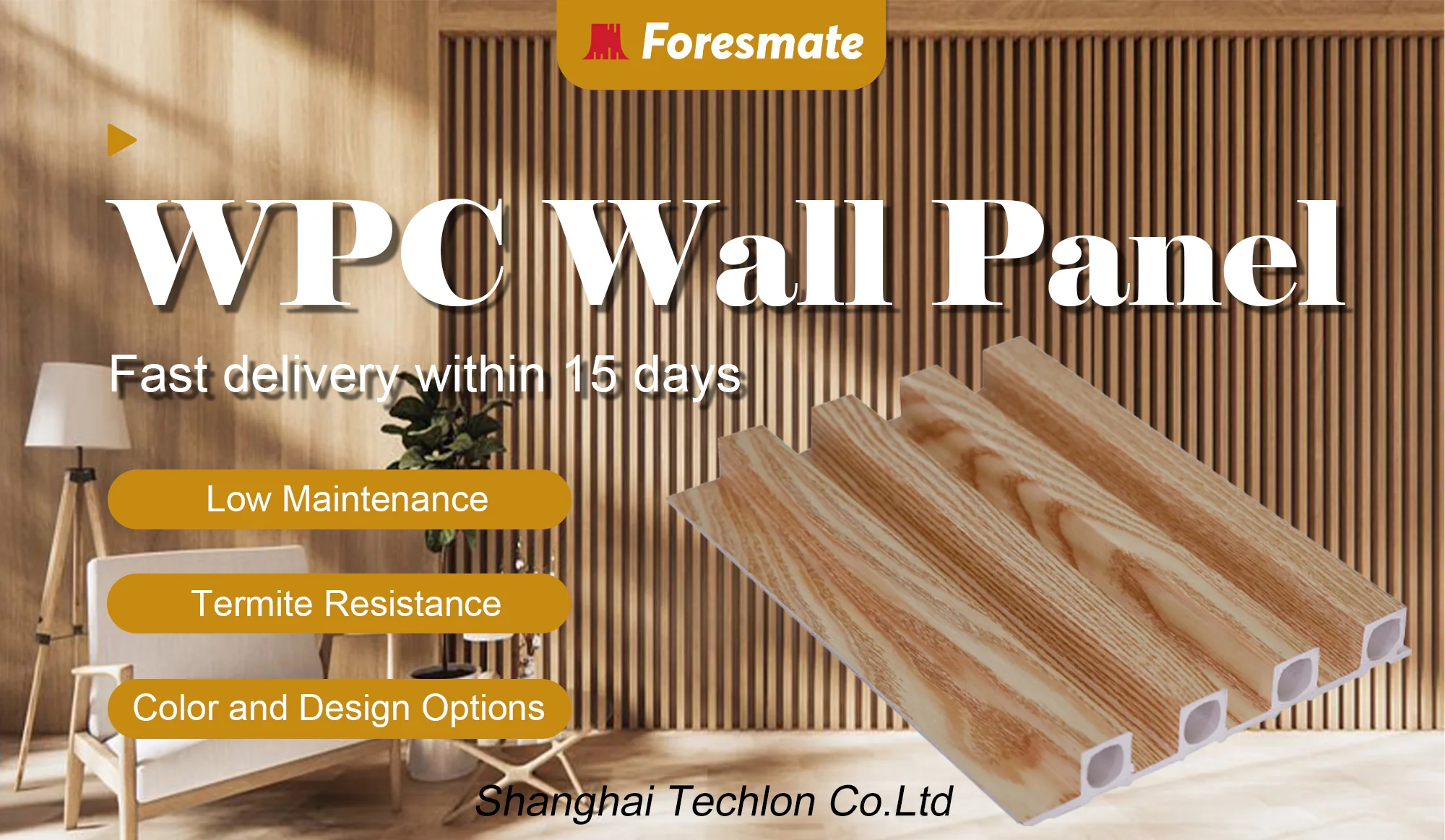 Outdoor 3d Wall Panels Wpc Decorative Cladding Wood Grain Plastic Composite Wpc Panel For ...