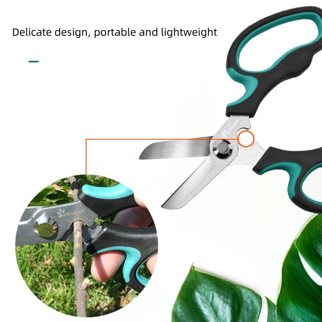 Gartenkraft Small Stylish Garden Scissors Trimming With Special ...