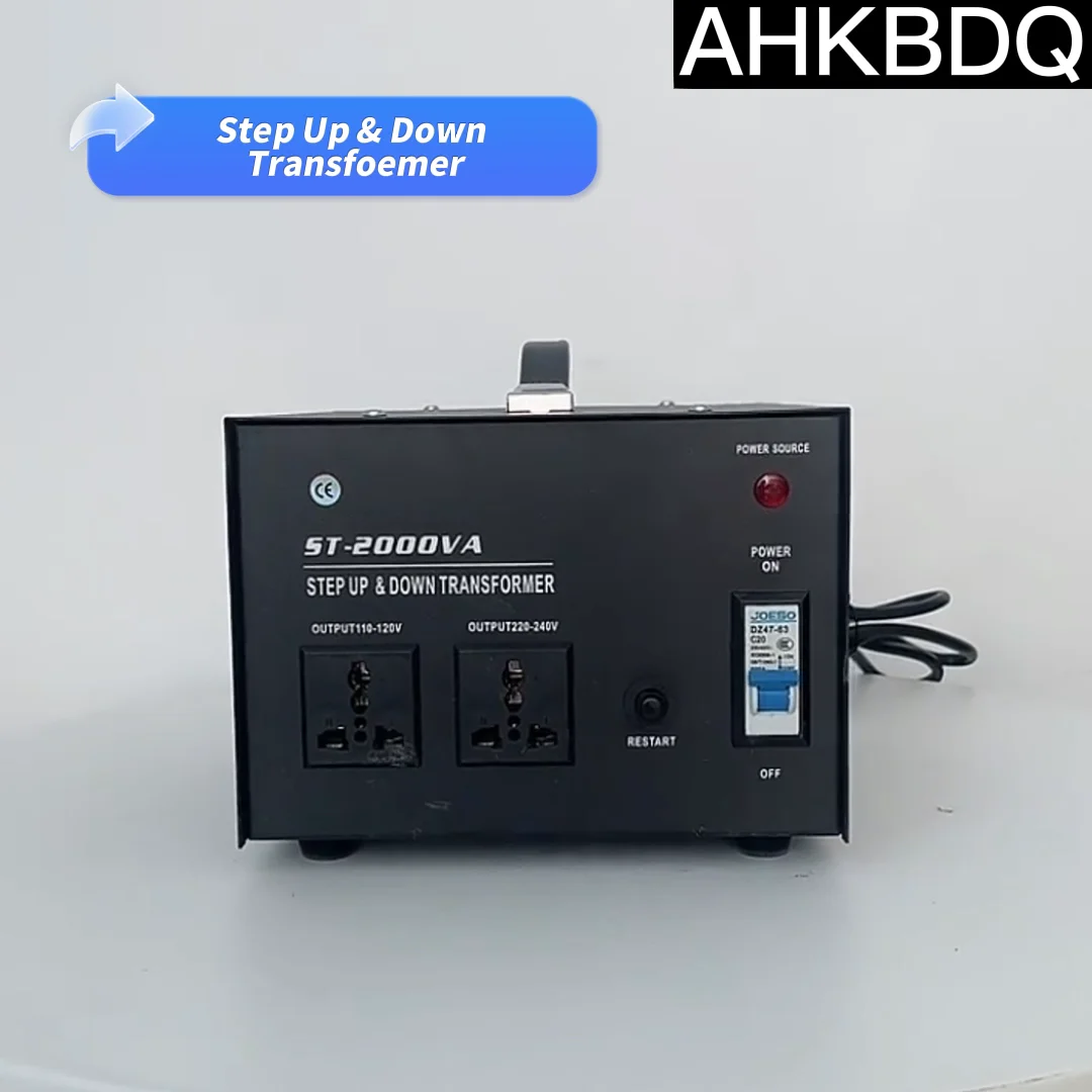 Step Up And Down Transformer 220v To 110v 5000va Protective Type ...
