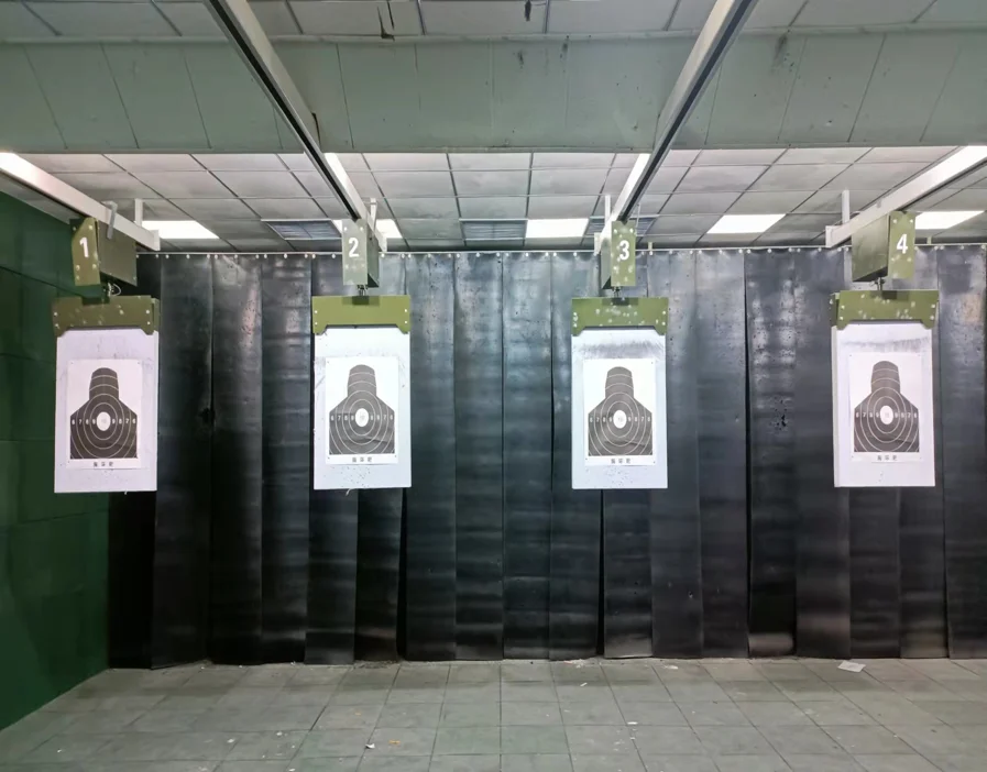 Box Target Lomah Hanging Target System Shooting Range Automated Ceiling ...