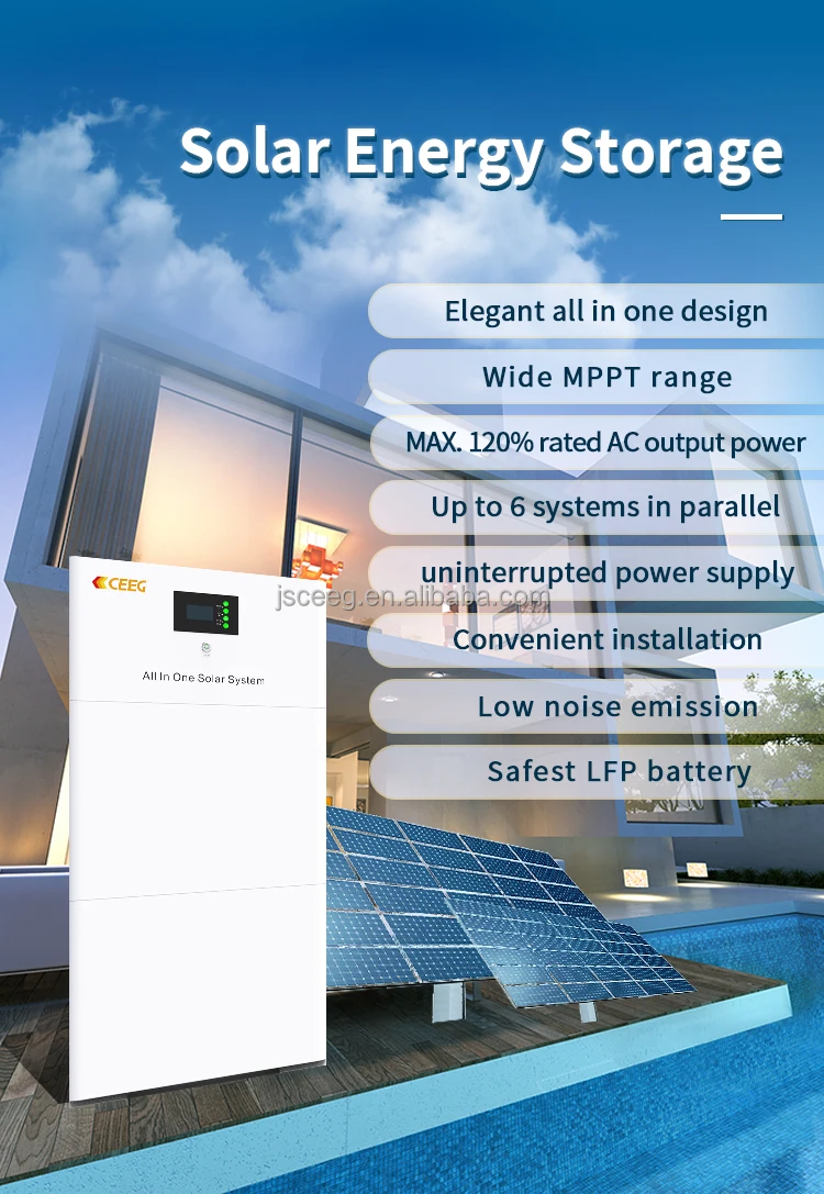 Solar Energy System For Home 10kw Ceeg Commercial Solar Energy Storage ...
