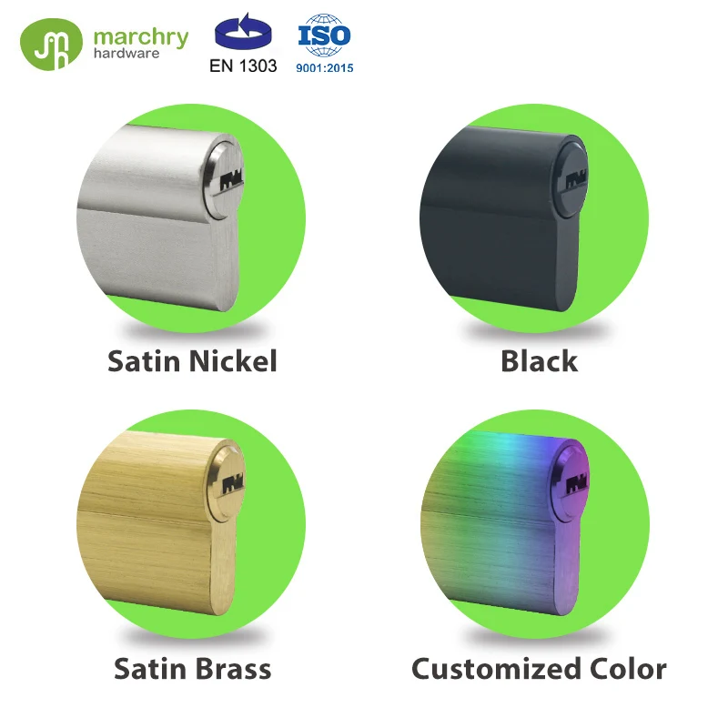 Euro Profile Bathroom Cylinder Door Lock Brass EN1303 Different Size 70 ...