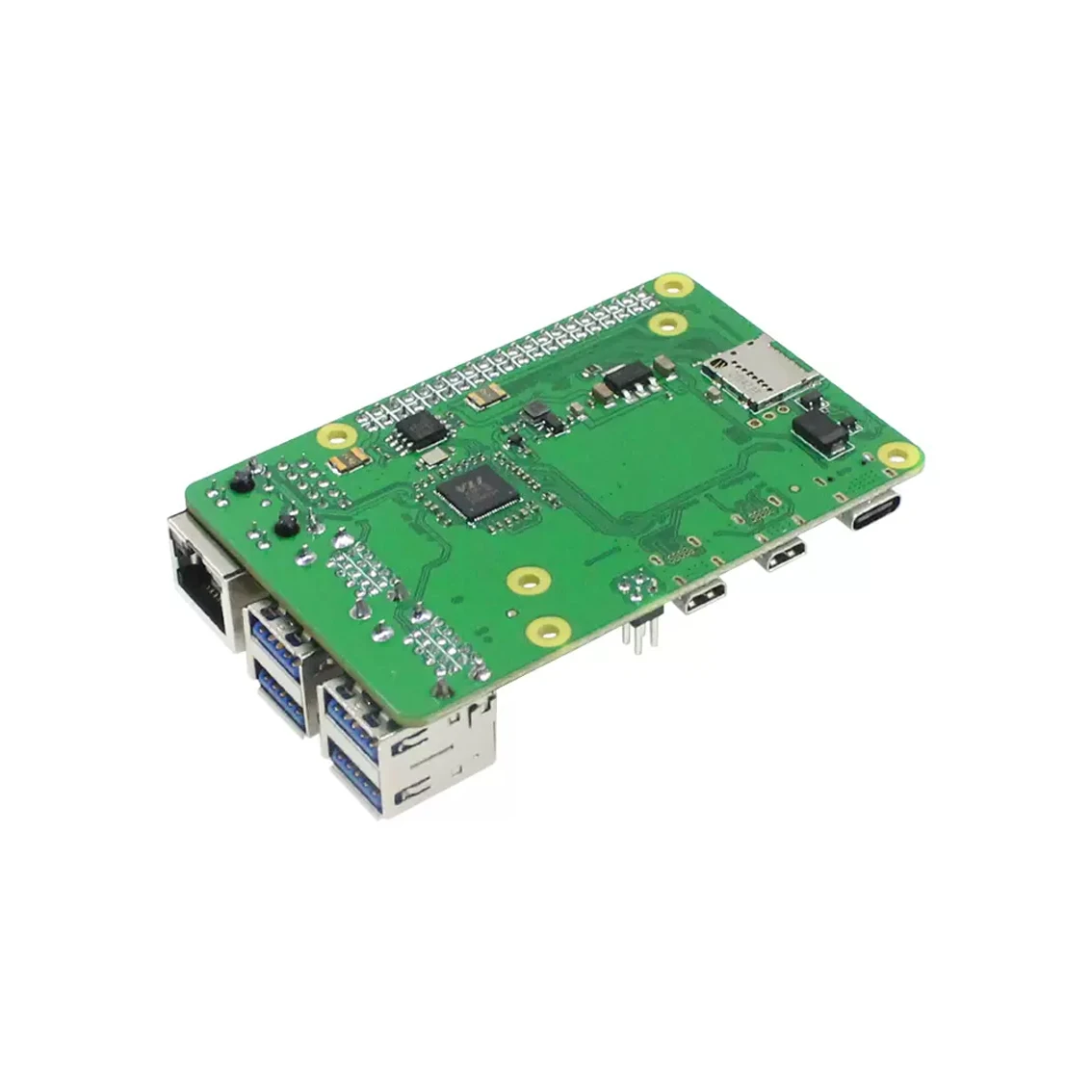 Raspberry Pi Cm4 To 4b Expansion Board Compute Module 4 To Pi4b Adapter ...