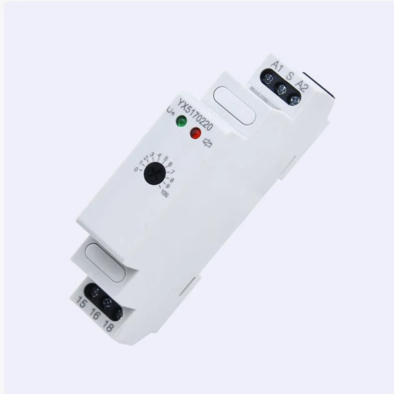 YX5 Ac Dc Double Time Time Delay Relay DIN Rail Mountable 5a Trigger ...