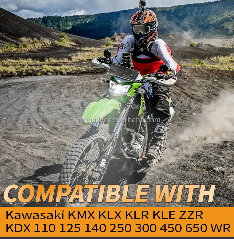 Morsun LED Headlight Assembly for Kawasaki Motorcycles