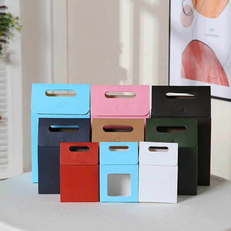 Clear PVC Gift Box with Handle - Perfect for Sweet Treats