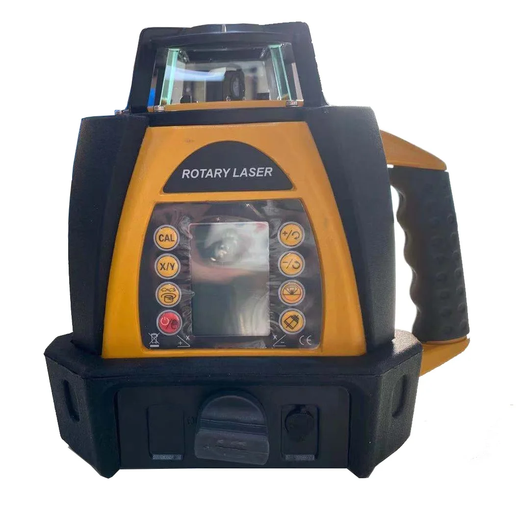 New Rotary Laser Level Cross Line Green Electronic Sensor Fast Leveling Rotating Laser With LCD
