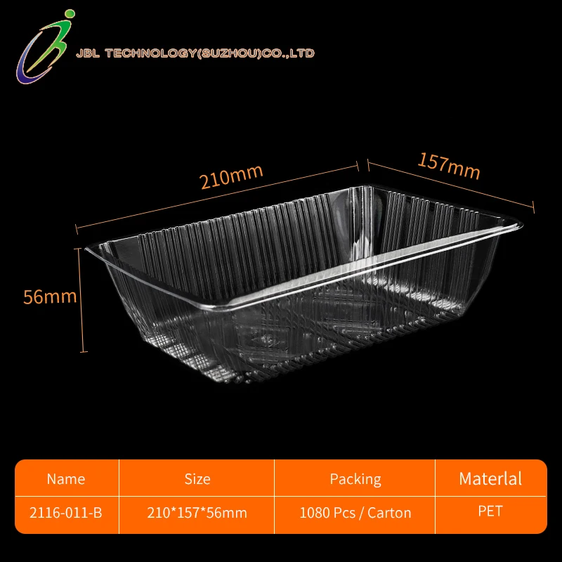 Supermarket Vegetable Fruit Meat Plastic Tray - Disposable