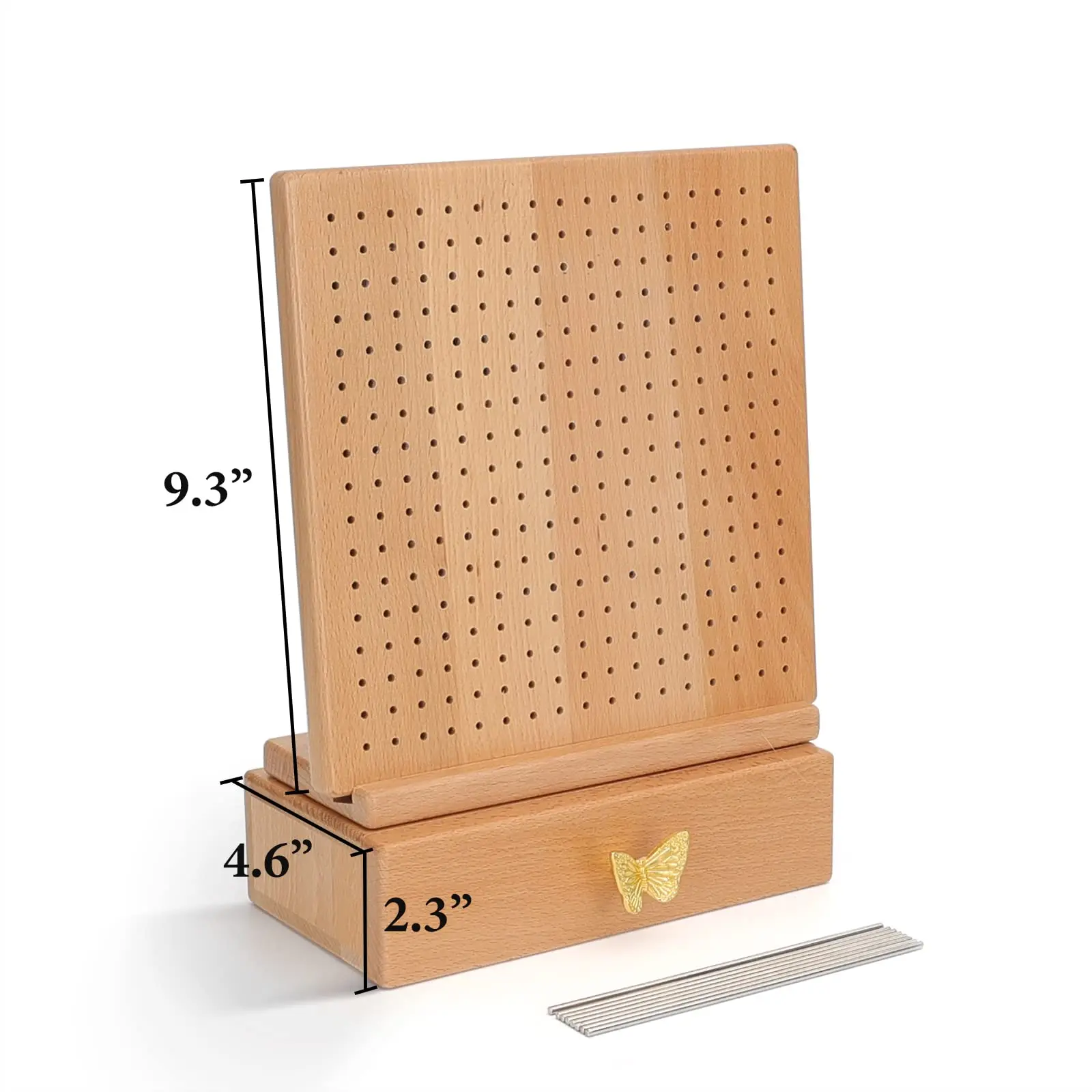 Bamboo Knitting Crochet Board - Perfect for Granny Squares