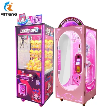 Riteng 2024 Pink Panther Mini Claw Machine Toy Crazy Gift Shop String ...