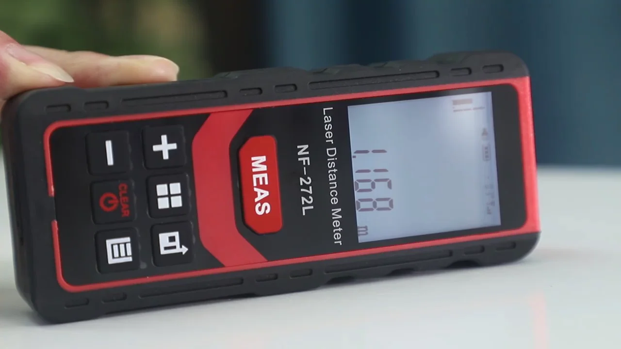 Nf 272l Multifunction Laser Distance Meter Rangefinder Electronic Ruler ...