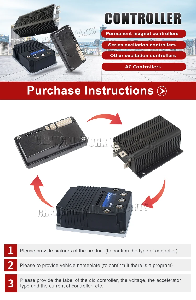Electric Pallet Truck Dc Motor Controller 1212p-2505 With Part Code ...