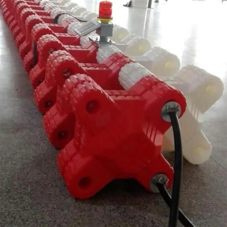 Plastic Breakwater Protection Dock Buoy Barrier Floating Wave Breaker ...