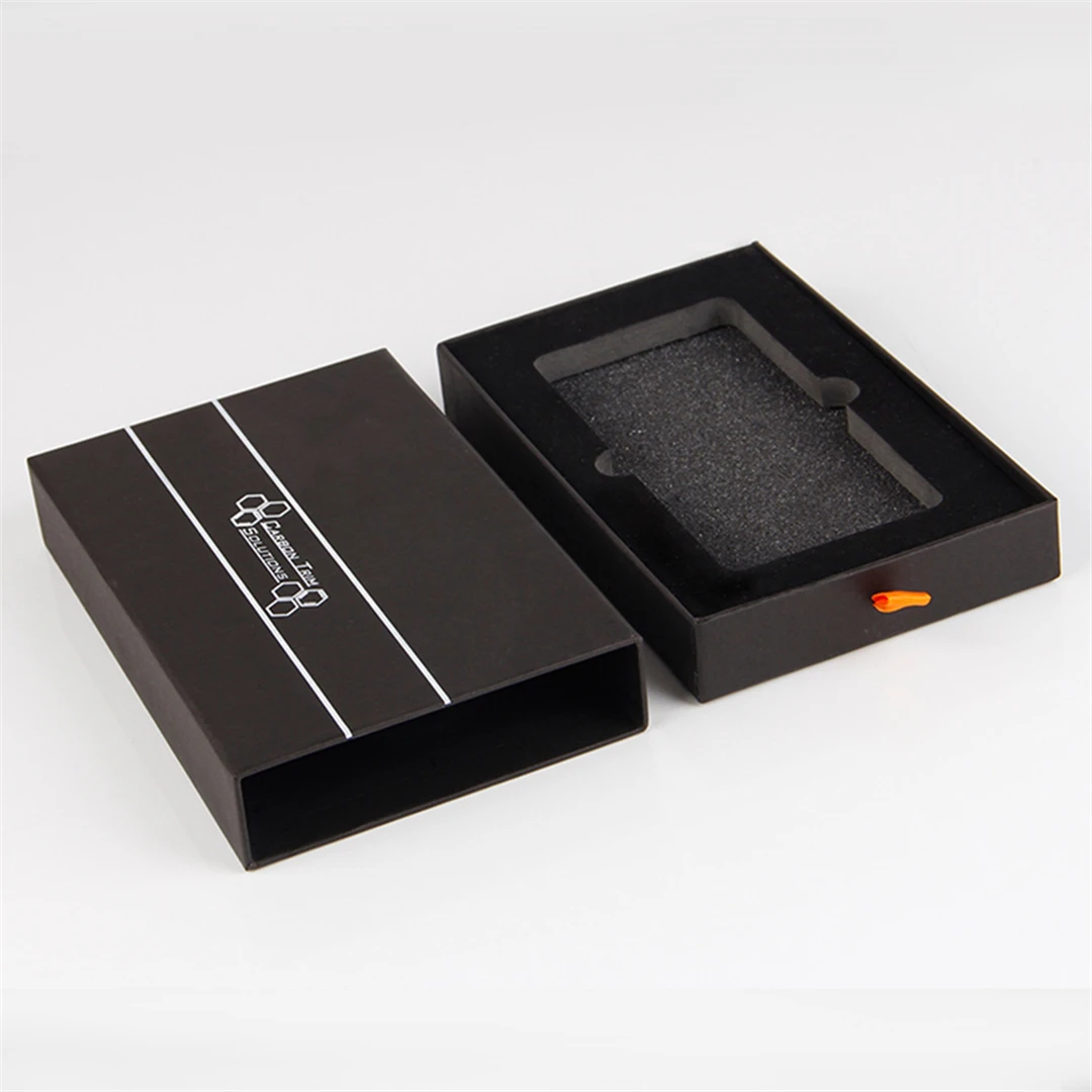 豪华纸钱包盒定制纸板黑色钱包盒包装| Alibaba.com