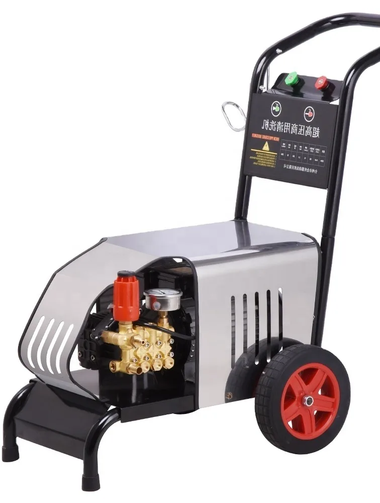 2000w Electric High Pressure Power Car Washer With Wheel Home Cleaning ...