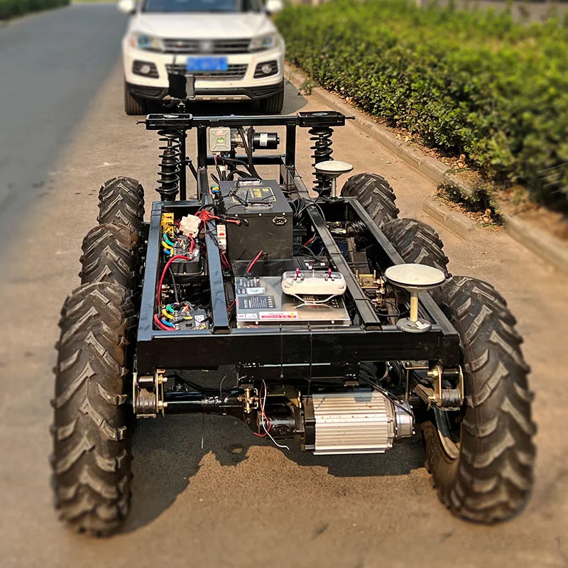 6 Wheel Electric Car - Autonomous Navigation & Customizable