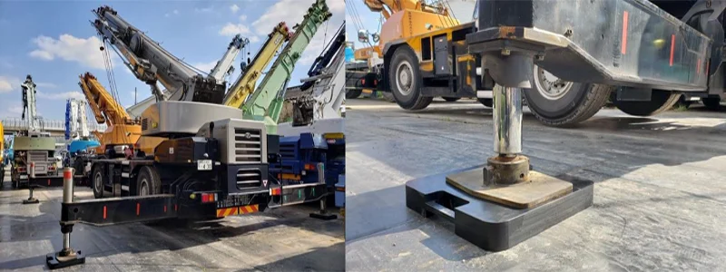 Customized Stable UHMWPE Plastic Anti-slip Interlocking Cribbing Blocks ...