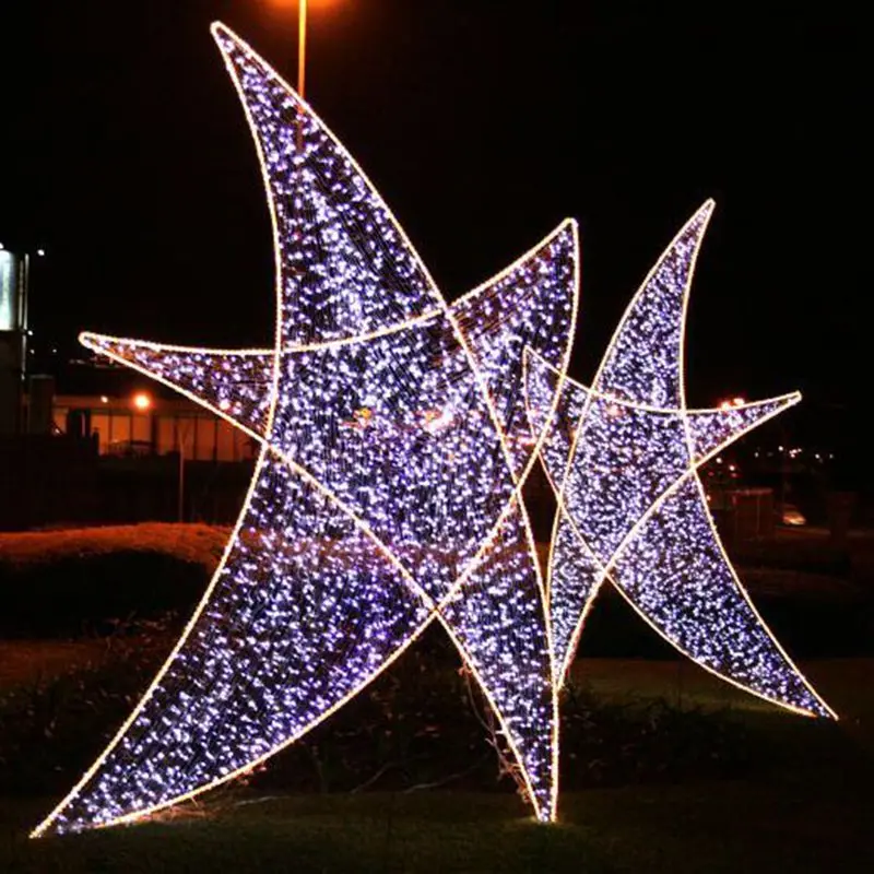 Animated Large Outdoor Christmas Star Decoration - Buy Large Outdoor Christmas Star Decoration ...