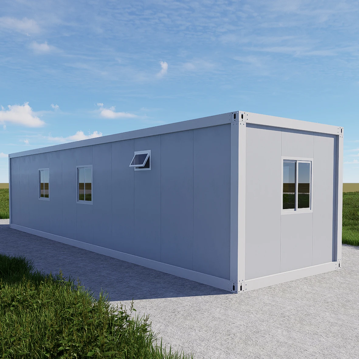 Wholesale Tiny Home Prefab Modular Steel Apartment MOQ 7 Pieces Complex ...