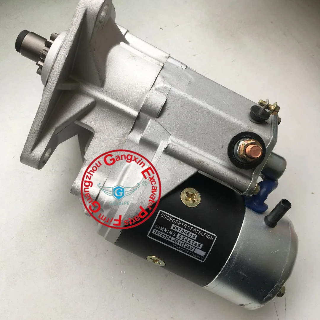 H06c H07c Engine Starter Motor 24v 11t 4.5kw For Excavator Eh700 Ex220 ...