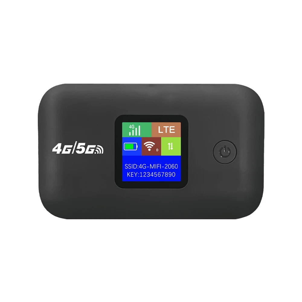 4G LTE Mifi Router - Portable Pocket Wifi with 3000mah Battery