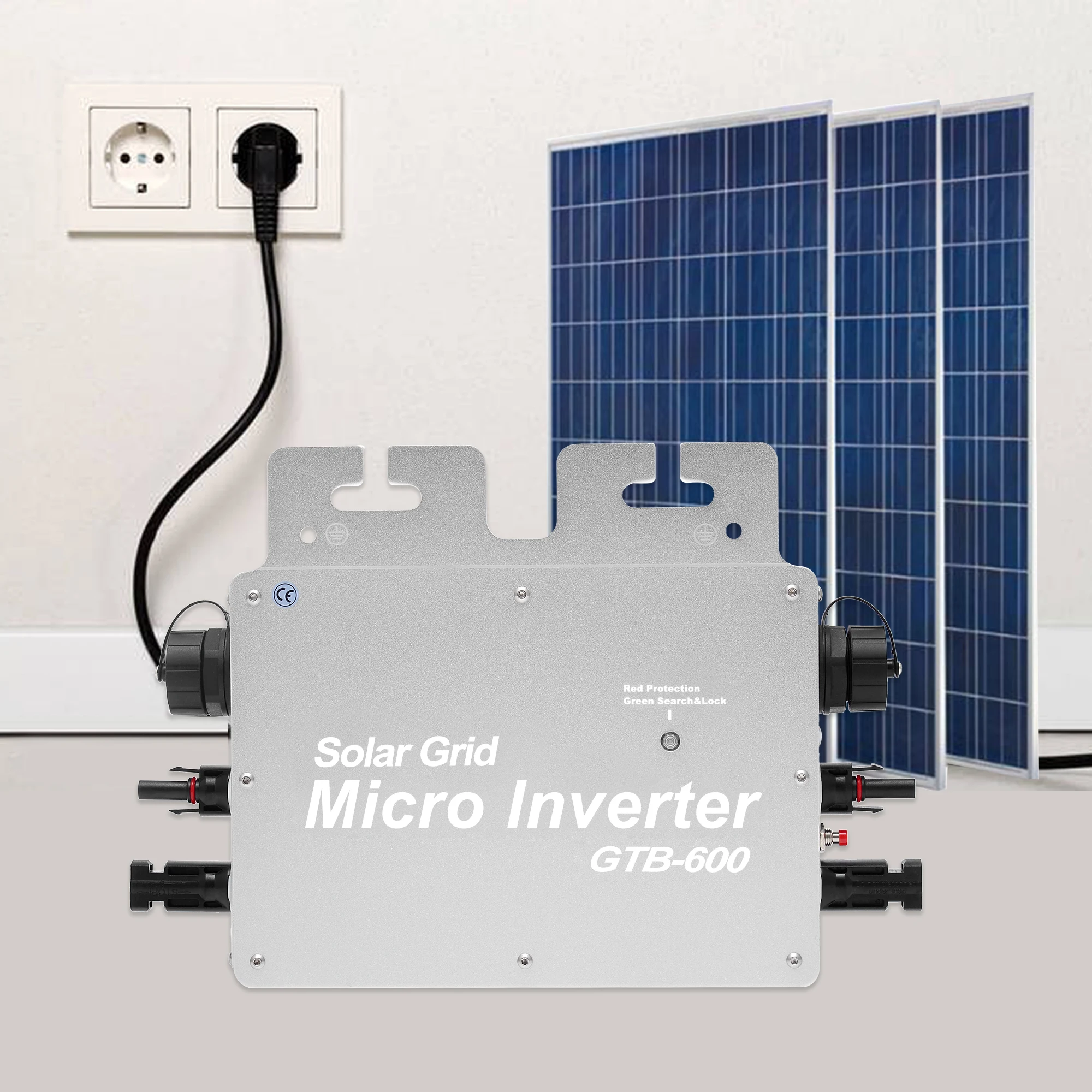Home Balcony On Grid Micro Inverter 600w/800w For Solar Power Micro ...