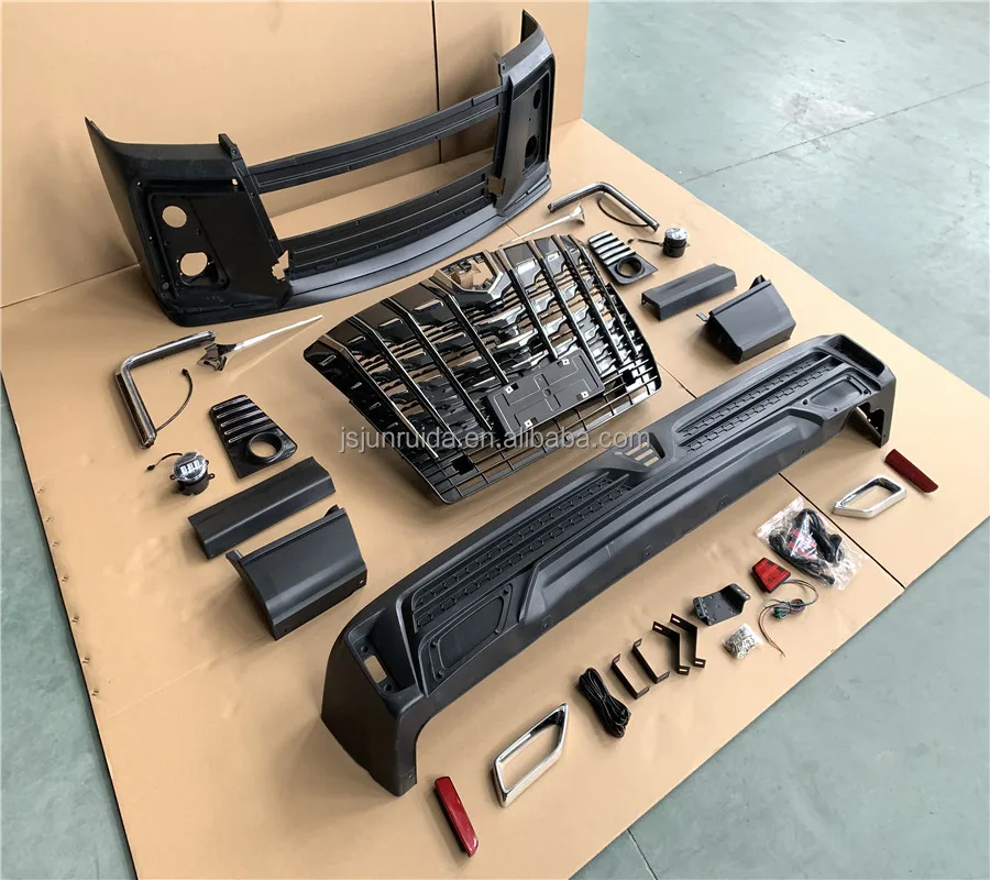 Toyota Hiace 2015 Front Bumper Facelift Bodykit - Stylish Upgrade