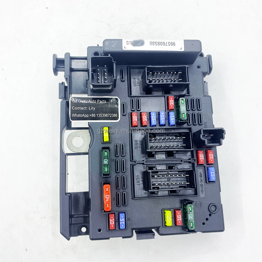 Car Spare Parts Fuse Box 9650618280/6500.Y3/9657608580 for 1007 206 307 ...