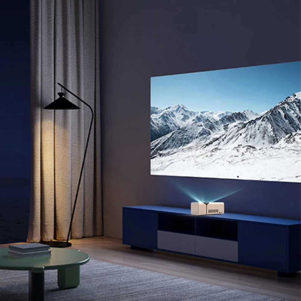 [ New Battery Ultra Short Throw Projector] Mini Portable Pocket Dlp ...