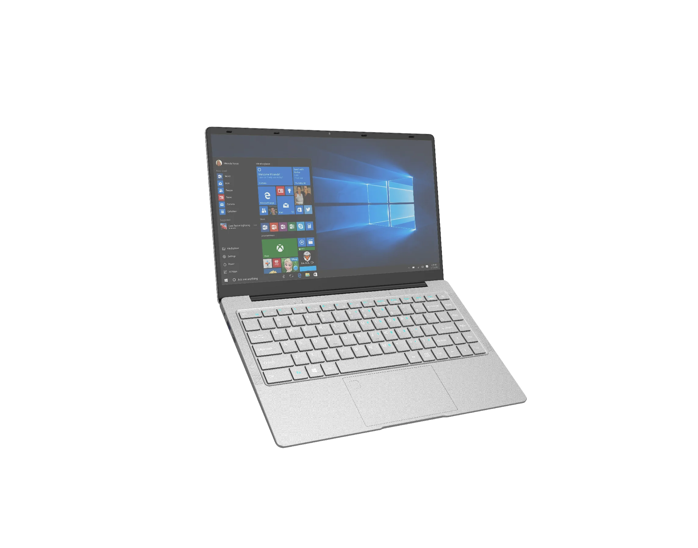 Brand New 14 Inch Isp Lcd Screen Business Laptop Ddr4 8gb Ssd 256gb ...